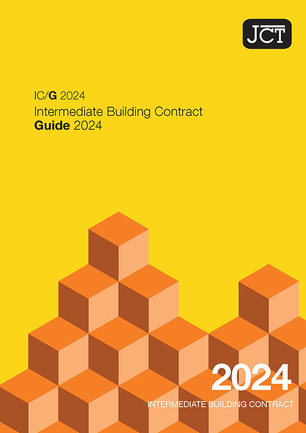 JCT Intermediate Building Contract Guide 2024 – RIAS Bookshop